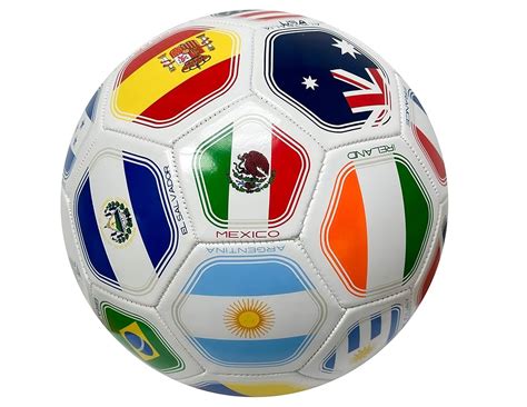 Soccer Ball Ronaldo Icon Sports Country Flags Soccer Ball Size 5