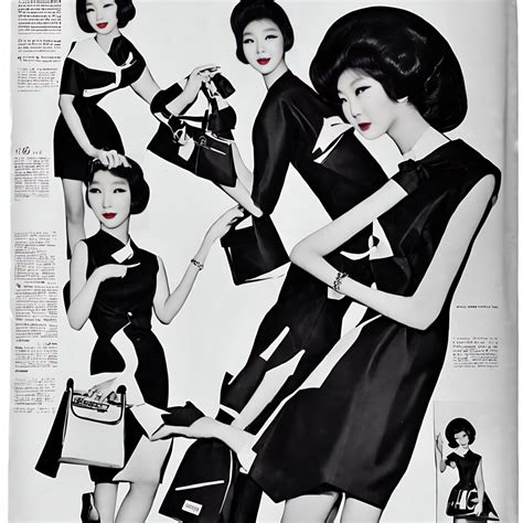 Fashion Advertisement For Korea In The 1960s 1 • Viarami