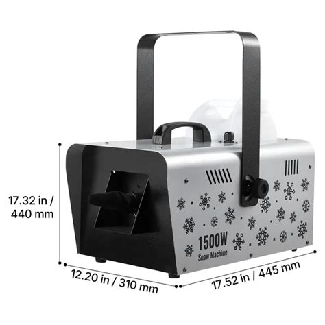 Dropship Snow Machine 1500w Handheldhanging Snow Maker By Wireless