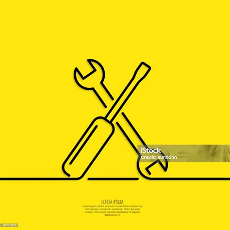 Obeng Dan Spanner Ilustrasi Stok Unduh Gambar Sekarang 2015