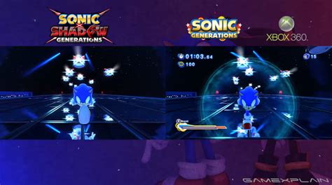 Sonic X Shadow Generations Sonic Generations Graphics Comparison