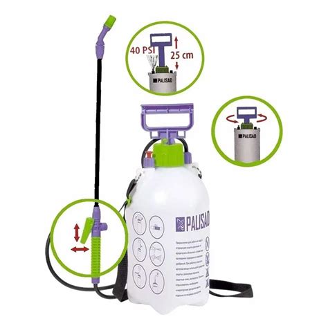 Pulverizador Manual 7 Litros Palisad Instaagro