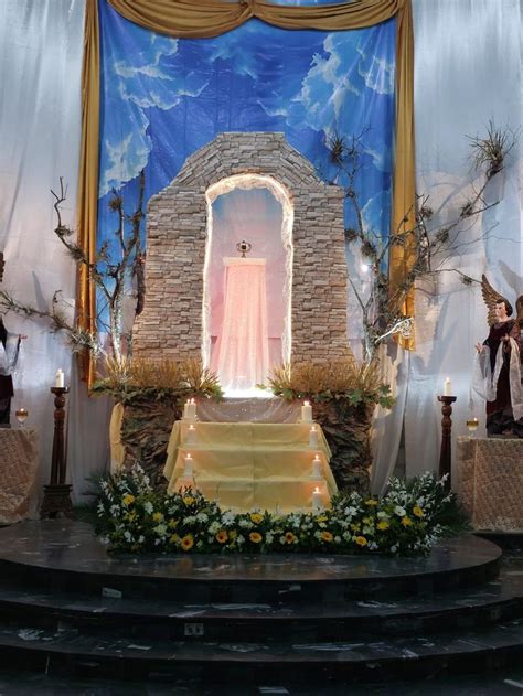 Santo Sepulcro Iglesia De Cristo Altares Catolicos Decoraciones Del