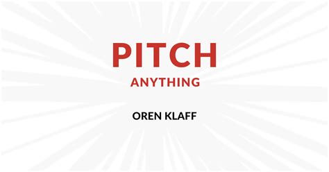Oren Klaff Quotes Oren Klaff Pitch Anything Audiobook Part 12