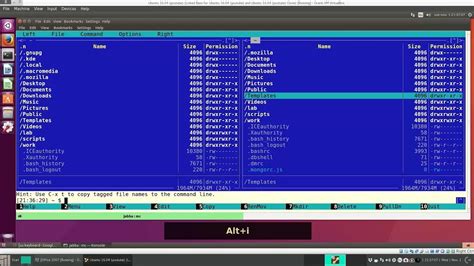 Midnight Commander Feature Rich Fullscreen Text Mode