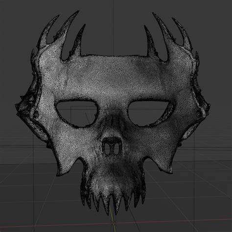 💀 Realistic Skull Mask Iii 3d Print Model Detailed Anatomical