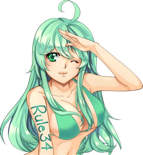 Rule 34 1girls Ahoge Bikini Bikini Top Breasts Cropped Cropped Image