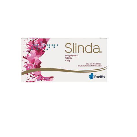 Slinda Anticonceptivo 4 Mg Con 28 Tabletas Farmacias Fleming