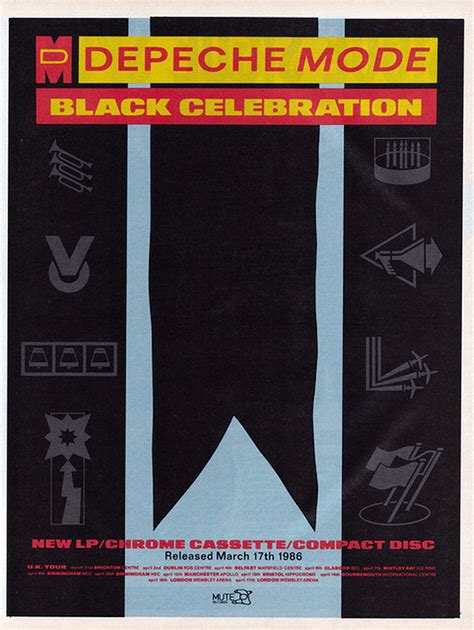 Depeche Mode Black Celebration 1986