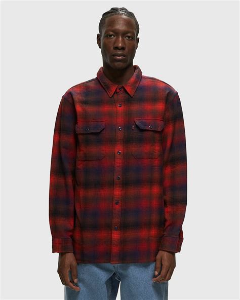 Levis Jackson Worker Red Longsleeves Levis