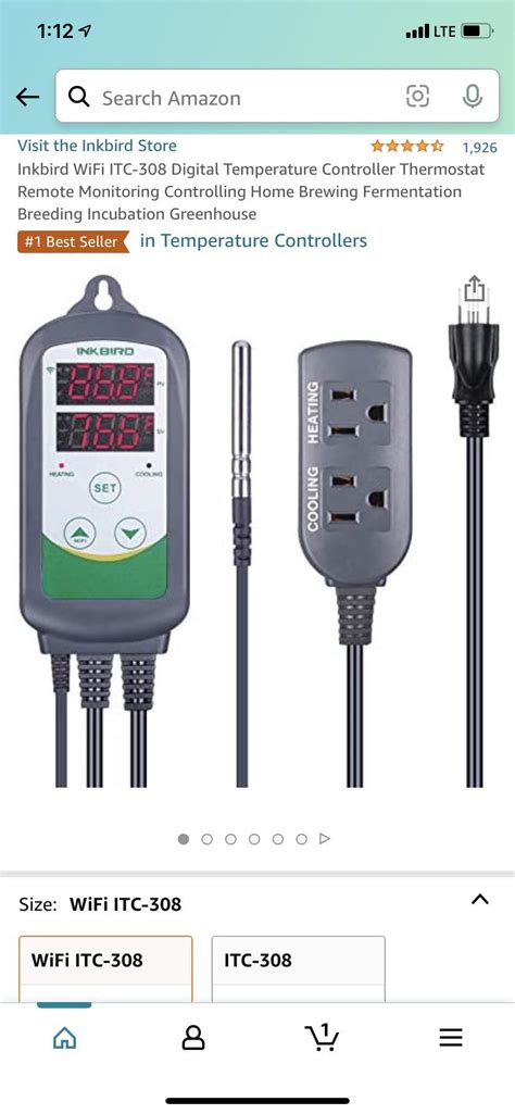 Wifi Enabled Inkbird Temp Controller 15 Dollars Off On Amazon R