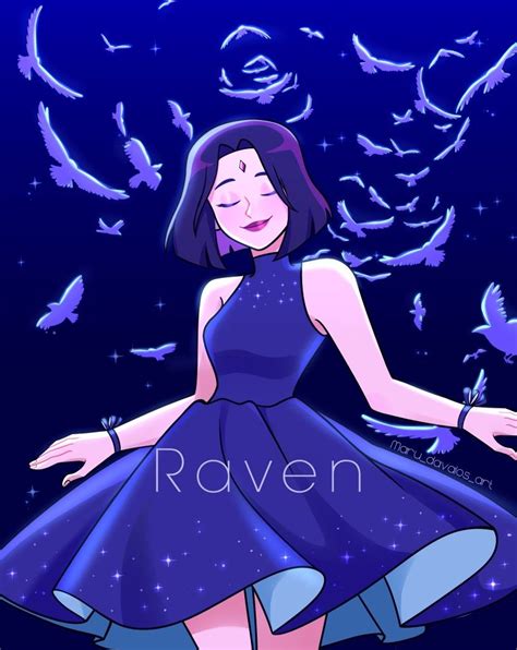 Pin By ファビアナ Potterhead On Universo Dc Raven Teen Titans Go Raven