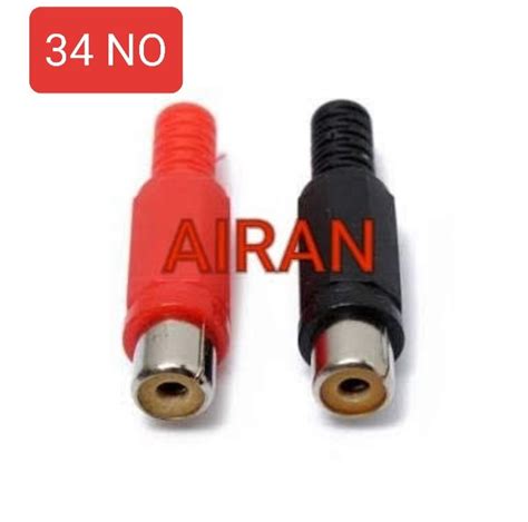 Rc Female Connector For Audio Video At 6 Piece In Indore ID 25448504562