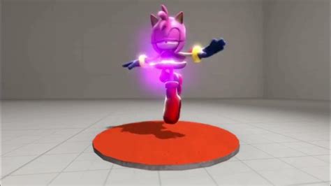 Amy Rose Powerrose Transformation Youtube