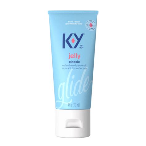 Ky Jelly Classic Glide Water Based Personal Lubricant Glide 113g 4oz Wellness Pro