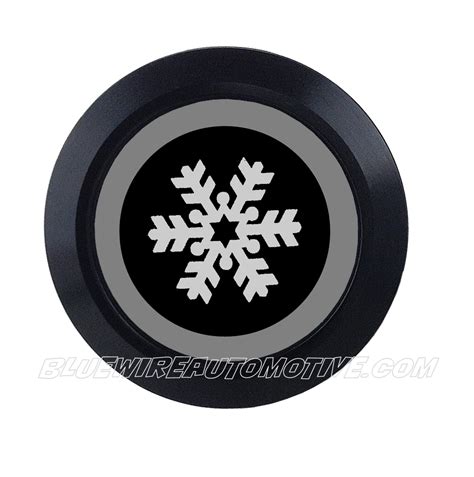 Black Series Billet Button 22mm Air Con Bluewire Automotive