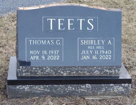 Thomas G Teets 1937 2022 Mémorial Find A Grave