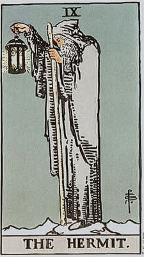 The Hermit Tarot Card Meaning Upright Reversed Artofit