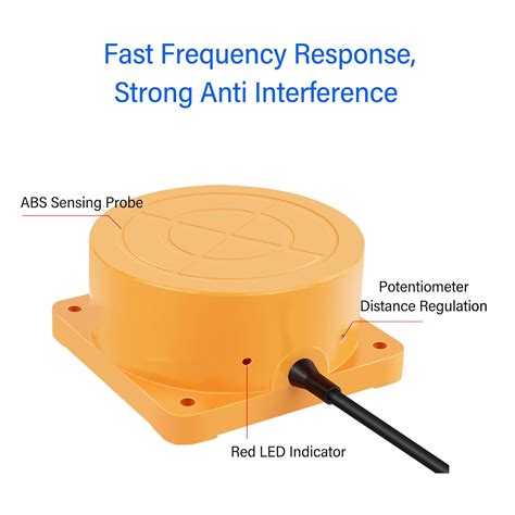 Inductive Proximity Switches Pnp Dc 3 Wire Normally Open Metal Approach