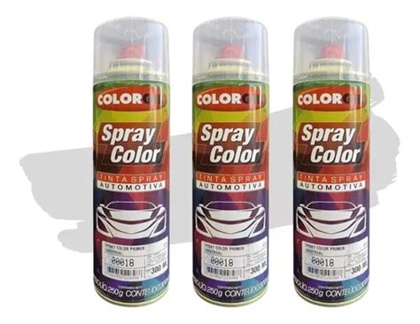 Spray Primer Universal Automotivo Colorgin 300ml 3 Unidades MercadoLivre
