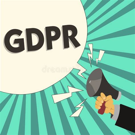 Writing Note Showing Gdpr Business Photo Showcasing Regulation In Eu