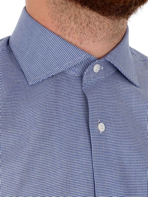 Blue Classic Men Shirt