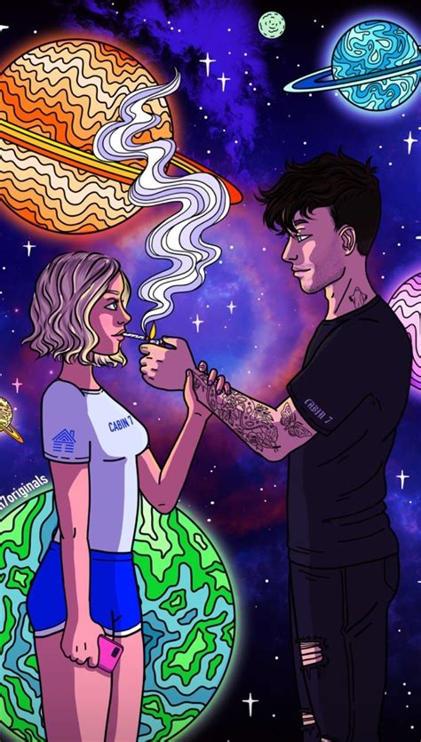 Stoner Couple Drawing
