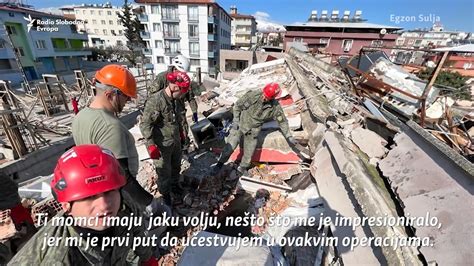 Bezbednosne Snage Kosova Kako Smo Spasili Devojčicu Pod Ruševinama Egzon Sulja Pripadnik