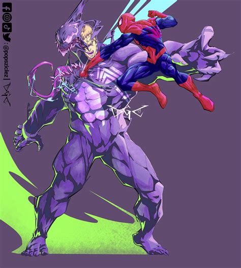 Artstation Venom X Spiderman
