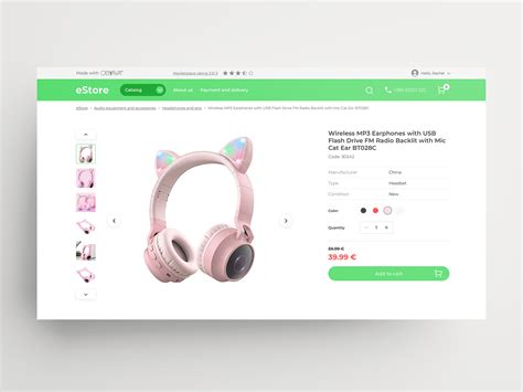 Marketplace Template UI UX On Behance