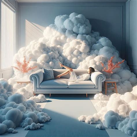 Dreaming In The Clouds A Surreal Escape With Generative Ai Premium Ai