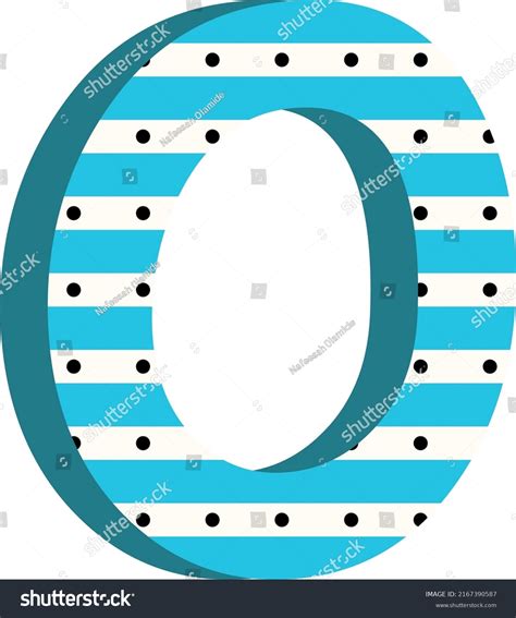 Lowercase Letter O Symbol Design Stock Vector Royalty Free 2167390587