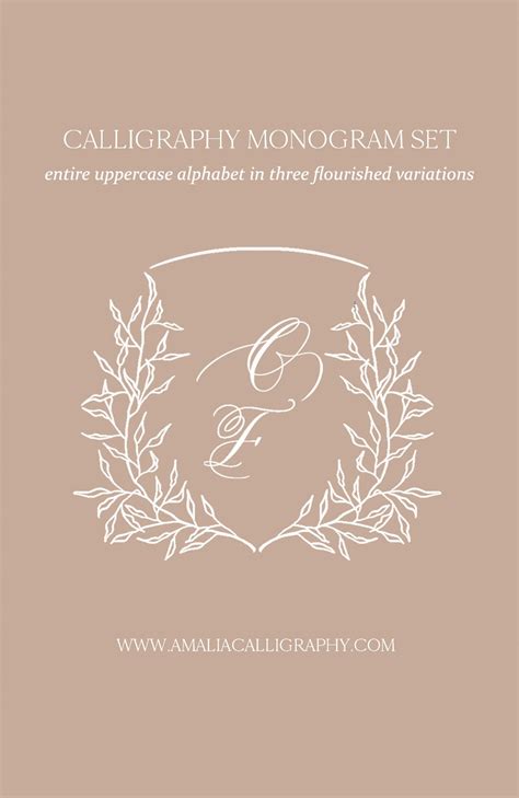 Lettering Monograms