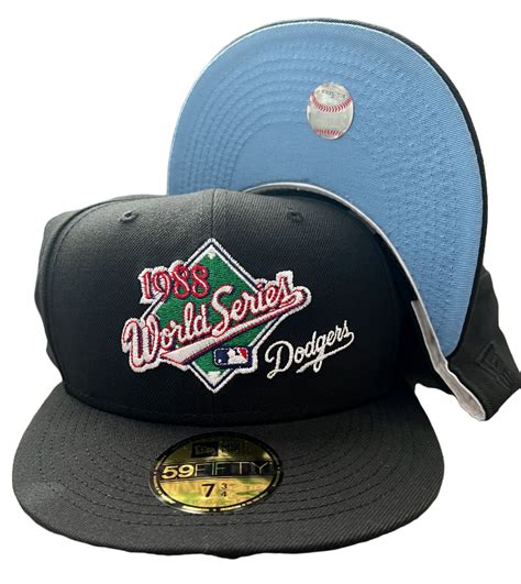 New Era Los Angeles Dodgers 1988 World Series 59fifty Fitted Hat Blue Uv