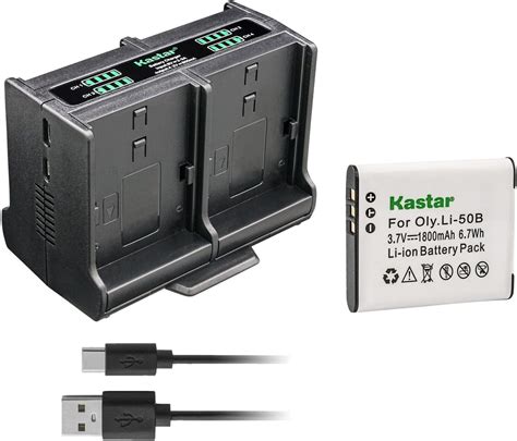 Kastar 1 Pack Battery And Quadruple Charger Compatible