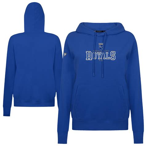 Womens Kansas City Royals Levelwear Royal Adorn Journey Hoodie