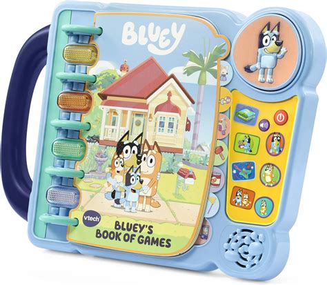 Vtech Blueys Book Games Interactive Educational Activity Toy 4 Learning Modes 14