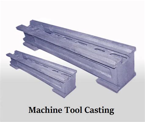 Machine Tool Casting Selection Of Material And Casting Method