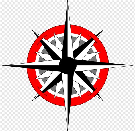 Compass Rose Technology Compass Technic Symmetry Compass Png Pngwing