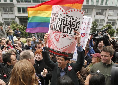Gay Marriage Ban Overturned Orange County Register