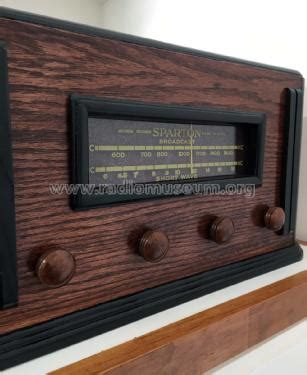 Sparton 6 26 Radio Sparks Withington Co Sparton Jackson Michigan