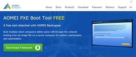 Aomei Pxe Boot Review Easy Tool To Boot Computers From The Network