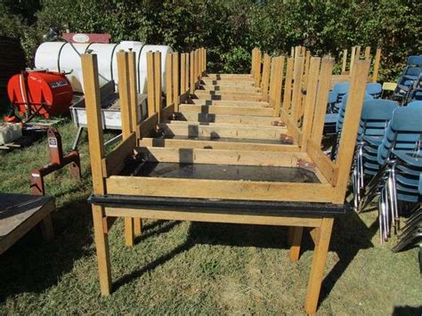Heavy Duty Science Tables Heaverlo Northwest Auctions