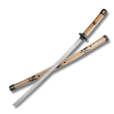 Japanese Tachi Sword Tachi With Bamboo Scabbard Traditional