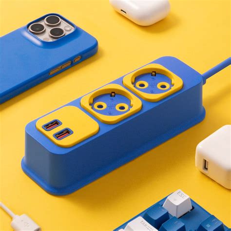 한정판 딸깍눌러뽑는 클릭탭 블루and옐로우 텀블벅 크리에이터를 위한 크라우드펀딩