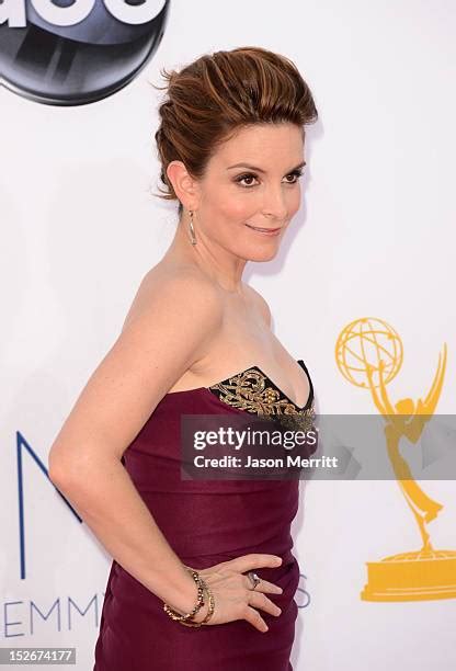 Actress Tina Fey Arrives At The 64th Primetime Emmy Awards At Nokia