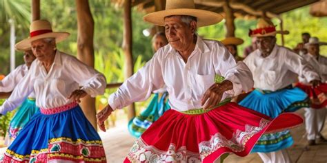 Premium Photo Traditional Joropo Dance Performance In Cultural Attire