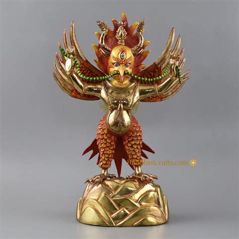 Garuda Statue Guardian Deity In Hindu And Buddhist Mythology