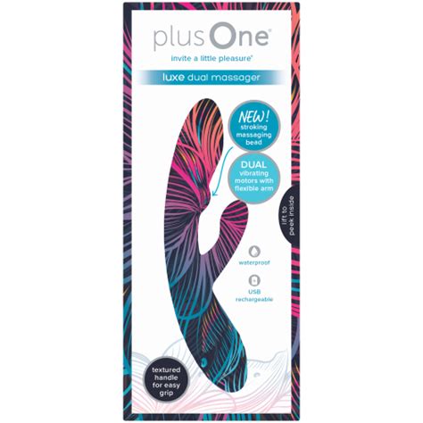 Plusone Luxe Dual Massager Clicks