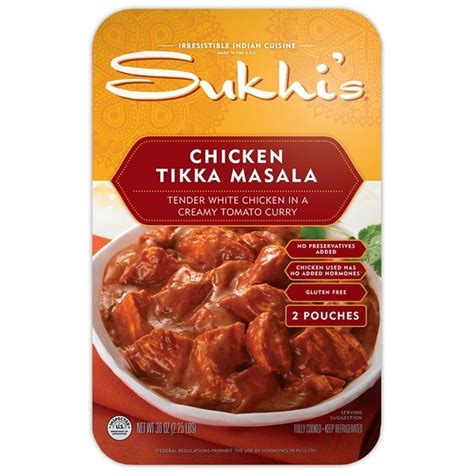 Sukhis Chicken Tikka Masala 225 Lb Instacart